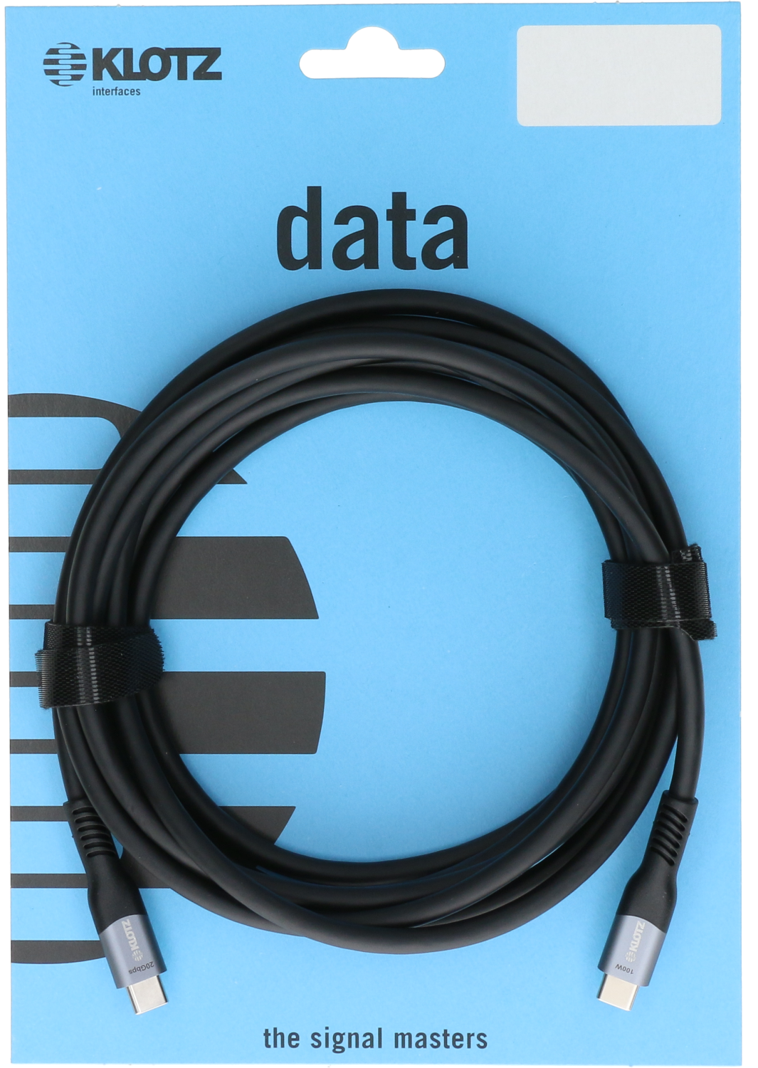 La société KLOTZ AIS GmbH présente un nouveau câble : l’USB-CC 3.2 ...